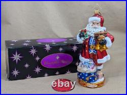 2014 Christopher Radko National Treasure Nick 1017428 Glass Ornament 6. ...