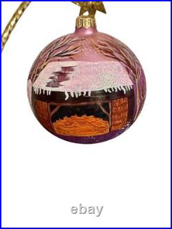 Christopher Radko Homeward Bound Ball Ornament 99-307-0 RARE ...
